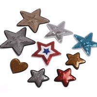 China Cartoon Funny Pattern Heat Transfers Patches Sequin Chenille Embroidered Patches for Clothing & Bag Customization for sale