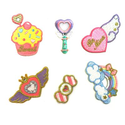 China Low MOQ Large Size Holographic Iridescent High Frequency Tpu Patches ,Iron on Metallic Heat Press Custom for sale