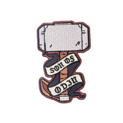 China Customized School Team Badge Embroidery Patch Customized Badge for Team Recognition for sale