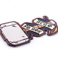 China Customized School Team Badge Embroidery Patch Customized Badge for Team Recognition for sale