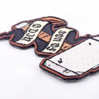 China Customized School Team Badge Embroidery Patch Customized Badge for Team Recognition for sale