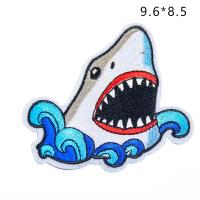 China Wholesale Hunting & Fishing Beach Club Embroidery Badge Customised Fish Embroidery Cute Patches Fishing Competition Uniform Logo for sale