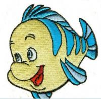 China Wholesale Hunting & Fishing Beach Club Embroidery Badge Customised Fish Embroidery Cute Patches Fishing Competition Uniform Logo for sale