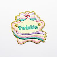 China No Minimum Embroidered Rainbow Cloud Star Bow Patch for Children'S Clothing Cute Patch Customization for sale