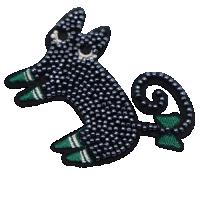 China Custom Eco-Friendly Iron-On Beaded Patches Flower Heart Alphabet Shaped Animal Patch Horse Logo English Letter Hat Decoration for sale