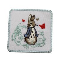 China Custom Eco-Friendly Iron-On Beaded Patches Flower Heart Alphabet Shaped Animal Patch Horse Logo English Letter Hat Decoration for sale
