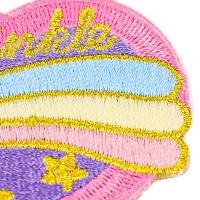 China Special Embroidery Cloth Sticker Diamond Star Heart Patch  for Clothing Bag Armband Gummed Accessories 3d Embroidery Patches for sale