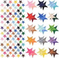 China High Quality Custom 3D Sequin Embroidery Patches Twill/Canvas Fabric Merrow Border for Clothing Bag Decoration China Factory for sale