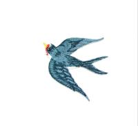 China Iron on Embroidered Katrina Patch Animal Nature Patch for Garments Accessory for sale