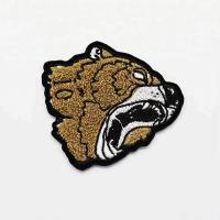 China Custom Chenille Patch on With Tiger Logo Embroidery Patch Custom Embroidery for sale
