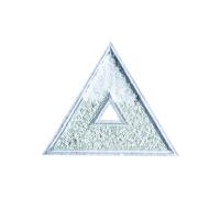 China 3D Embroidery Heat Transfer Iron-On Canvas Fabric Patch with Sequins Large-Sized Environmentally Friendly for sale
