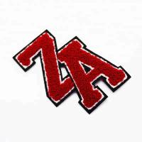 China Designer Large Iron on Embroidered Chenille Patches Custom Embroidery Custom Patches for sale
