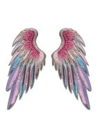 China Custom Eco-Friendly Chenille Embroidered Iron-On Patches for Clothing Jackets Bags with Designer Logos for sale