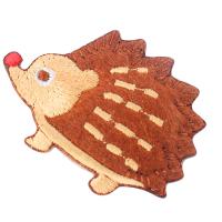 China Handmade Chenille Baseball Suit Patch Embroidered 3D Flower Heart Logos Iron-On PVC Decorations for Clothing Hats Mainly Fabric for sale