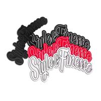 China Customized Embroidered Letter Patches Rich Font Styles Fabric Toothbrush Patches for Chenille Jacket Clothing Heart Flower for sale