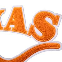 China Customized Eco-Friendly Chenille Embroidered Letter Patch Sew-On Patches for sale