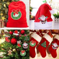 China Custom Large Sequin Embroidered Merry Christmas Hat Patch Chenille Iron-on Christmas Patch Flower Heart Shape Made High Quality for sale