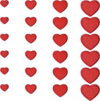 China Heart Patch Decoration - Romantic Decor for Valentine's Day Mother's Day Birthday Anniversary Thanksgiving Christmas New Year for sale