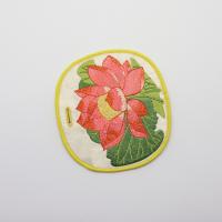 China Custom Color Embroidered Chenille Patch Applique Cartoon Animal Pattern for Children's Clothing Fabric Material for sale