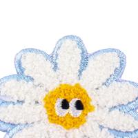 China Towel Embroidery Stickers Three-Dimensional Embroidery Sun Flower Patch Stickers Clothing Accessories Chenille Embroidery for sale