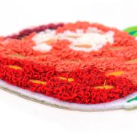China Versatile Strawberry Iron-On Embroidery Chenille Patches Fashionable Polyester and Felt Fabric Hand-Embroidered Decoration for sale