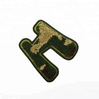 China High Quality Chenille Patches, Sweatshirt Iron on Patches Chenille, Chenille Patches Heat Press for sale