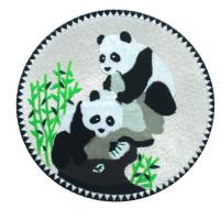 China Factory Customization 3D Toothbrush Flocking Embroidery Computer Embroidery Embroidery Cloth Stickers Garment Accessories for sale