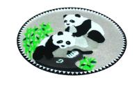 China Factory Customization 3D Toothbrush Flocking Embroidery Computer Embroidery Embroidery Cloth Stickers Garment Accessories for sale
