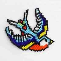China Wangshun Rhinestone Bodice Applique Custom Iron on Sequin Patches Embroidery Badges for sale