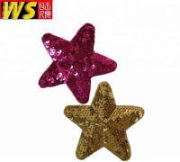 China 3D Cloth Patch Reversible Embroidery Patch Label with Beads and Sequins Embroidered Clothing Accessories Main Material Fabric for sale