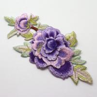 China Beautiful Embroidery 3D Flower Patch for Clothes for sale