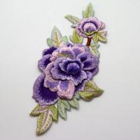 China Beautiful Embroidery 3D Flower Patch for Clothes for sale
