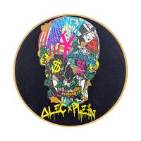 China Custom Chenille Felt Patches with Heart-Shaped Sequin Embroidery PVC Garments Logo Badges in Cartoon Style for Hat Usage for sale