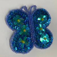 China Fashion Accessory  Rhinestone Crystal Embroidery Applique Patch for Bag or Garments Design Custom Embroidery for sale