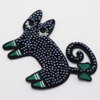 China Lucky Pink Pig Beaded Hand Made Patches Beaded Patches for Clothes, Dress, Hat, Jeans Backpacks DIY Accessories for sale