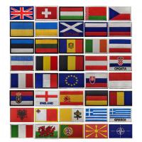 China Wholesale Flag Tactical Embroidery Patch for Clothes Hat Team Stick-On Patches for sale