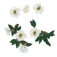 China Flower Lace Embroidery Eco-Friendly Felt Sew-On Clothing Decorative Patches Computer Embroidered Badges Patch for sale