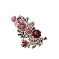 China Hollow Out Water-Soluble Lace Embroidery Cloth Sticker Flower Embroidery Cloth Patch Milk Silk Garment Accessories for sale