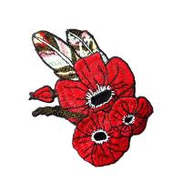 China Hollow Out Water-Soluble Lace Embroidery Cloth Sticker Flower Embroidery Cloth Patch Milk Silk Garment Accessories for sale