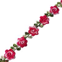 China Wholesale Factory Cotton Floral Eyelet Embroidered Lace Trim With Assorted Patterns for DIY for sale
