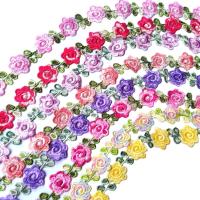 China Wholesale Factory Cotton Floral Eyelet Embroidered Lace Trim With Assorted Patterns for DIY for sale