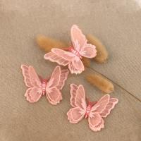 China Water Soluble Embroidered Butterfly Computerized Embroidery Garment Accessories Water-Soluble Lace  Barcode Lace for sale