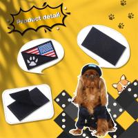 China Custom Service Dog  Dog Vest Patches Removable Tactical Patches Embroidered Fastener Hook Loop Patch for sale