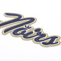 China Custom for Clothing Letter Patches Garment Iron on 3D Logo Stereoscopic Embroidery Star Patches for sale