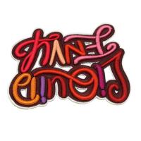 China Wholesale Iron-On Fabric Wedding Embroidery Patches 3D Embroidered Badges for Clothing Wholesale Clothing Accessories for sale