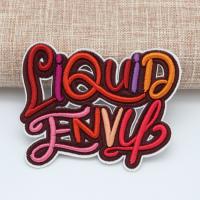 China Wholesale Iron-On Fabric Wedding Embroidery Patches 3D Embroidered Badges for Clothing Wholesale Clothing Accessories for sale