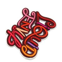 China Wholesale Iron-On Fabric Wedding Embroidery Patches 3D Embroidered Badges for Clothing Wholesale Clothing Accessories for sale