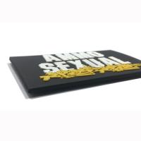 China Customized Pvc Patch Creative Lettering Clothing Logo Badge Rubber Soft Pvc Patch for sale
