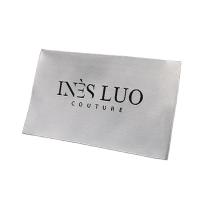 China Design Your Custom Brand Name Printing Organic Cotton Fabric Tag Clothing Labels Linen Clothing Labels for sale