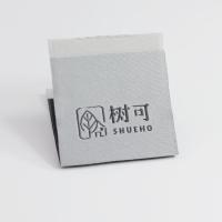 China Custom Metal Logo Clothing Label Logo Label for Clothing Custom Label Woven for sale